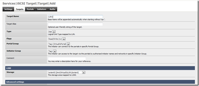 Virtualising the 3C Way: Setting up ISCSI Drives using FreeNAS for a ...